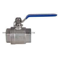 China Stainless Steel 2 PC Instrument Manifold Ball Valve 1-1/4 Inch Female NPT 1000 psi for sale