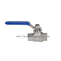 China 2 PC 3/8 Inch Stainless Steel Ball Manifold Valve Male to Female 1000 psi for sale