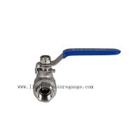 China 2 PC 3/8 Inch Stainless Steel Ball Manifold Valve Male to Female 1000 psi for sale