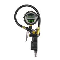 China Digital LCD Tire Pressure Gauge 200psi Car Inflator Monitor with LED Backlight for sale