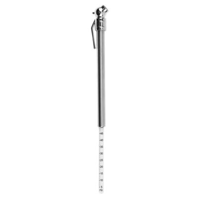 China Stainless Steel Pen Tire Pressure Gauge 10-50 PSI Car Vehicle Air Test Meter for sale
