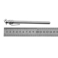 China Stainless Steel Pen Tire Pressure Gauge 10-50 PSI Car Vehicle Air Test Meter for sale
