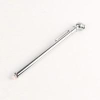 China Stainless Steel Pen Tire Pressure Gauge 10-50 PSI Car Vehicle Air Test Meter for sale