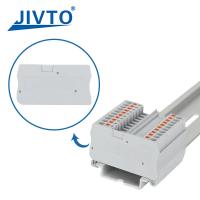 China D-PT1.5 Barrier Plate End Cover for PT1.5 Wire Electrical Connector PT Type Din Rail Terminal Block Accessories 2.2mm Width for sale