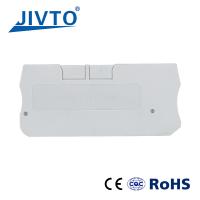 China D-PT1.5-TW End Barrier Plate 54.5x24.6x2.2mm for PT 1.5-TW Twin Wire DIN Rail Terminal Block Accessories End Cover for sale