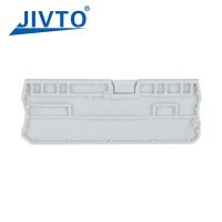 China D-PT1.5-QU End Barrier Plate for PT 1.5 QUATTRO Din Rail Terminal Block Accessories End Cover 63.8x24.6x2.2mm for sale