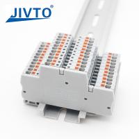 China D-PTTB 1.5/S End Cover for PTTB 1.5/S Double Level Terminal Block 1.5mm Plastic Barrier End Plate for sale