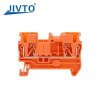 China PT2.5 Push-in Terminal Block 2.5mm² 800V 31A Spring Feed-Through Connector for Din Rail for sale