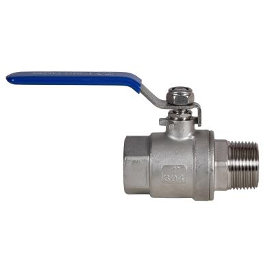 China Stainless Steel Ball Valve 1/2 to 2 Inch Male to Female Full Port 230 psi for sale