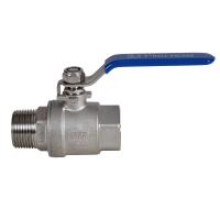 China Stainless Steel Ball Valve 1/2 to 2 Inch Male to Female Full Port 230 psi for sale