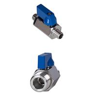 China Stainless Steel Mini Ball Valve NPT BSP Male to Male Shut Off Valve 1/4 Inch for sale