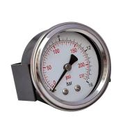 China 2'' 50mm 230 Psi Dual Scale U Clamp Pressure Gauge 1/8'' NPT for sale