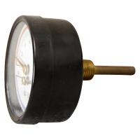 China Thermomanometer 0-4 Bar 0-120°C 100mm Dial Back Connection Brass Internal Boiler Pressure Temperature Gauge for sale