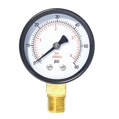 China 1.5 Inch 60 Psi General Pressure Gauge for sale