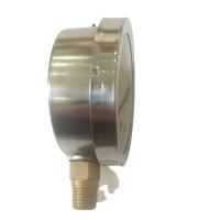 China 2.5 Inch Liquid Filled Pressure Gauge 0-10000 psi Stainless Steel Case 1/4 NPT Lower Mount for sale