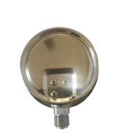 China 4 inch Stainless Steel Liquid Filled Pressure Gauge 0-1 MPa 1/2 NPT Lower Mount Glycerine for sale