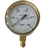 China 2.5'' 63MM Capsule Low Pressure Gauge for sale