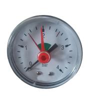 China Gas 50mm 2 Inch Vacuum Pressure Gauge ABS Case 4 Bar 1/4 BSP Back Mount for sale