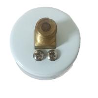 China 1.5 Inch 38mm Medical Pressure Gauge 0-400 psi Lower Mount Steel Case Brass Internal for sale