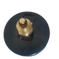 China Oil Temp Pressure 6 Bar Pressure Temperature Gauge 63mm 1/2 NPT Thermomanometer for sale