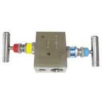 China Stainless Steel 2 Way Instrument Manifold Valve 6000 psi 1/4 Female NPT for sale