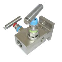 China Stainless Steel 6000 Psi 2 Way Instrument Manifold Valve 200C 1/4 Female NPT for sale