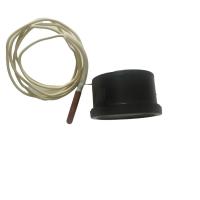 China Plastic Case Capillary Tube 2'' 53mm 120C Capillary Temperature Gauge 1m for sale