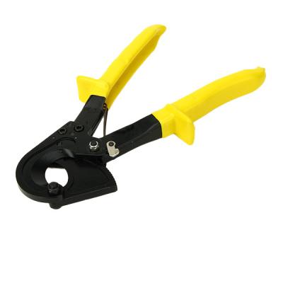 China Dual Color Ratchet Cable Cutter CC-325 18mm 150mm² Manual Wire Cutting Tool for sale