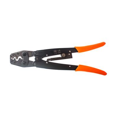 China 0.55KG Ratcheting Wire Crimping Tool 270mm Steel Cable Crimper AWG16 16mm2 for sale