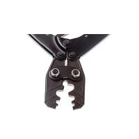 China 0.55KG Ratcheting Wire Crimping Tool 270mm Steel Cable Crimper AWG16 16mm2 for sale