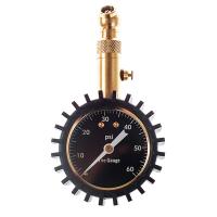 China TP-60 2.5 Inch 60 PSI Tire Pressure Gauge with 360 Degree Swivel for Cars for sale