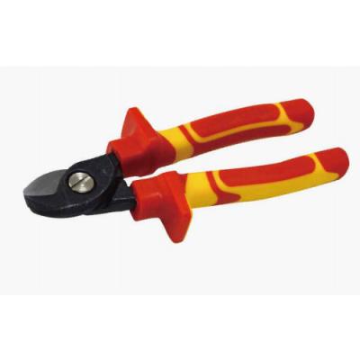 China Insulated 6 Inch 160mm Side Cutting Plier 1 AWG 207g Heavy Duty Steel Wire Cutter for sale