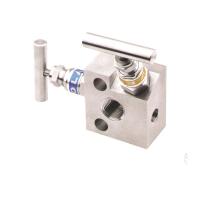China Stainless Steel 2 Way Instrument Manifold Valve 1/4 Female NPT 6000 Psi 200℃ for sale