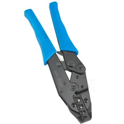 China 8 AWG 35mm2 Ratchet Terminal Lug Crimper 230mm Length 0.6kg Steel Hand Tool for sale