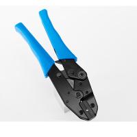 China 8 Inch 203mm 2.5mm2 Ratchet Wire Crimping Tool Steel 6 AWG Terminal Crimper for sale