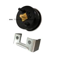 China 2 Inch 50mm Medical Pressure Gauge -0.1-0 Mpa Back Mount with U Shelf for sale