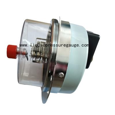 China Back Mount 5800psi Magnetic Pressure Gauge With Brass Internal for sale