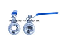 China Stainless Steel 2 PC Ball Instrument Manifold Valve 1000 psi 3/4 NPT Female to Female for sale
