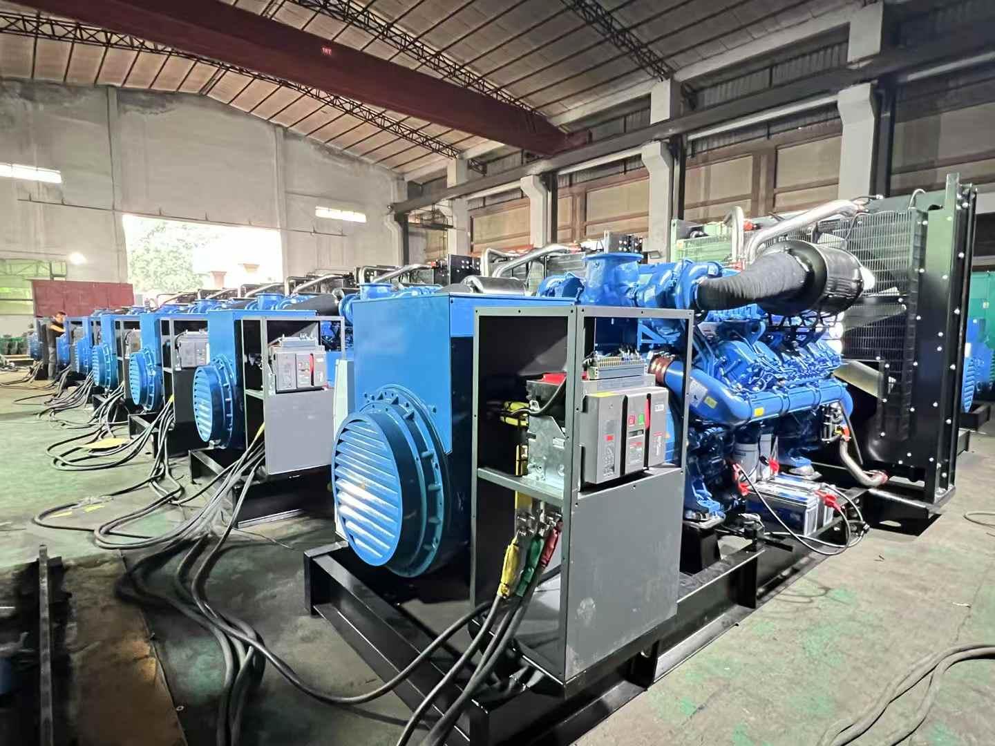 Aikepower 11MW industrial diesel generator sets installation site in Cambodia