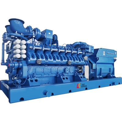 China Yuchai 2000kW 2500kVA 12-Stroke Natural Gas Generator Set for Continuous Industrial Operation for sale