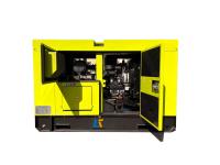 China AIKE POWER AC-28: 20kW (25kVA) Soundproof Diesel Generator Set (DCEC Powered, Emerald Green Canopy) for sale