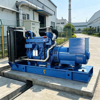 China AY825 Yuchai 600kW Prime Power Diesel Generator Set with 750kVA Output and Soundproof Silent Canopy for sale