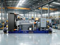 China AM2000 2000kW / 2200kW Heavy Fuel Oil Generator Heavy Duty Industrial for sale