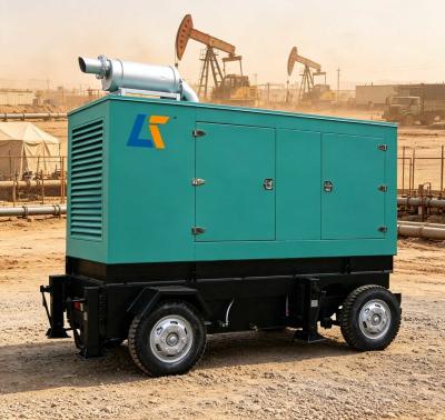 China 400A Total Welding Current Dual-Station Independent Welding Trailer Genset with Yuchai 4D24G Engine for sale