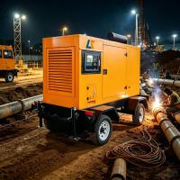 China 350kW Rental Super Silent Trailer Generator | Mobile Construction Genset for sale