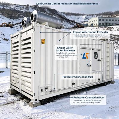 China Cold Climate Engine Water Jacket Preheater with Automatic Thermostat Control for Retrofittable Diesel Generators for sale