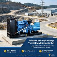China 400kW 6.3kV High Voltage Yuchai Diesel Generator Set For Mining & Chemical Plant for sale