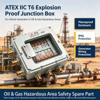 China ATEX IIC T6 Explosion-proof Junction Box for Diesel Generator in Oil & Gas Hazardous Areas for sale
