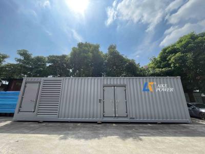 China 1.5MW Yuchai Container Gas Generator Set | Skid Mounted for Russia Cold Climate for sale