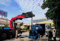 China 1.5MW Yuchai Container Gas Generator Set | Skid Mounted for Russia Cold Climate for sale